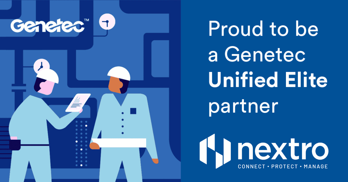 Nextro achieves Genetec Unified Elite Partner status - Nextro